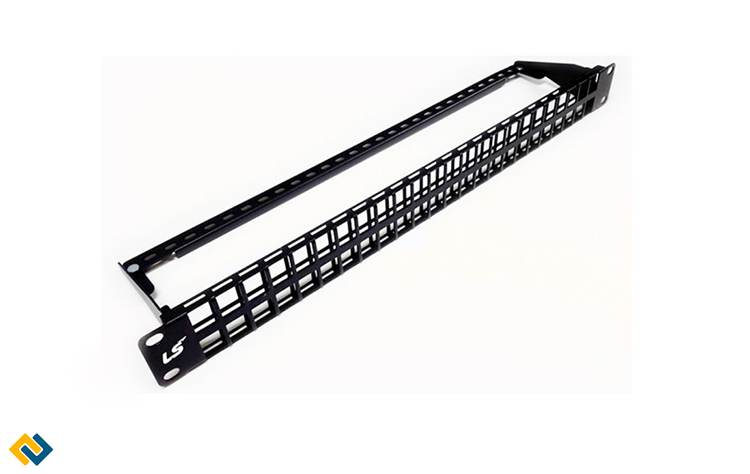 Patch panel cat5 48p LS chính hãng, Patch panel cat5 48p LS